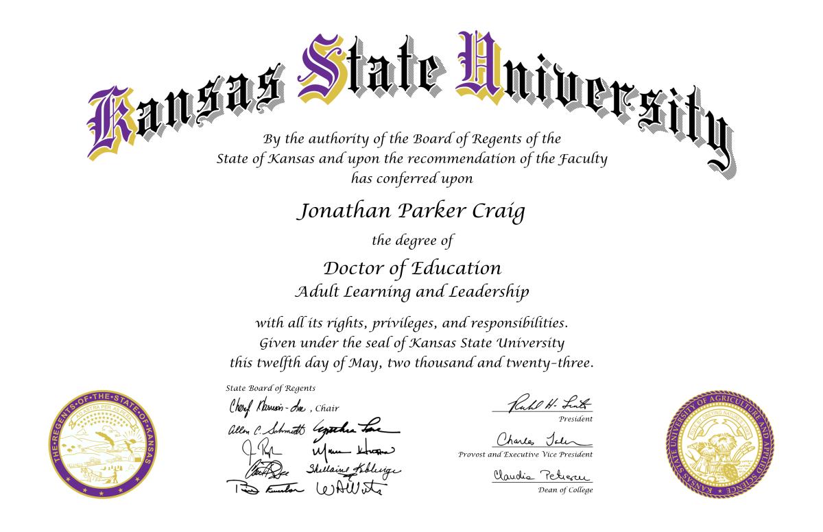 Kansas State University Seal