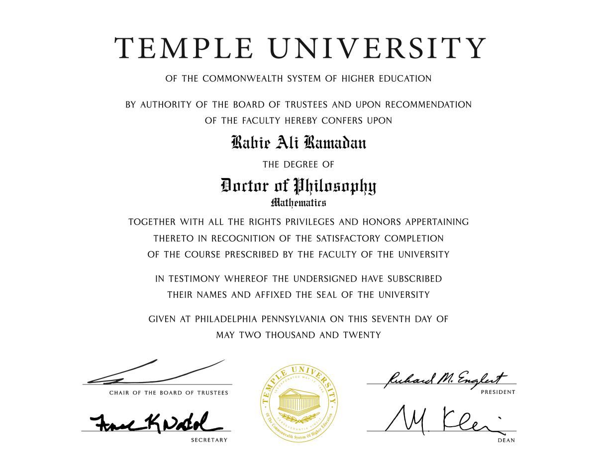 Doctor Diploma