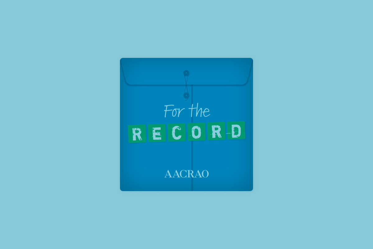 5 of Our Favs - For the Record, an AACRAO Podcast Roundup - Parchment