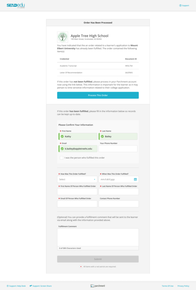 SENDedu is the Best Way to Fulfill Student Transcript Requests