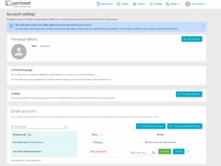 Credentials Order & Status | Students | Parchment