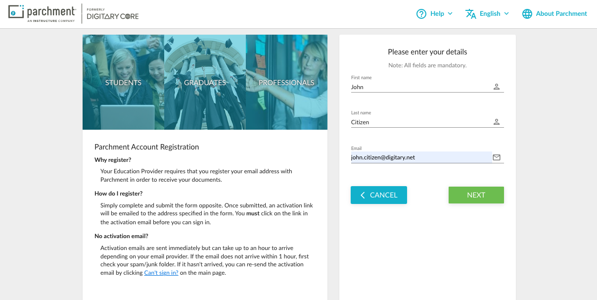 Support FAQ - Parchment
