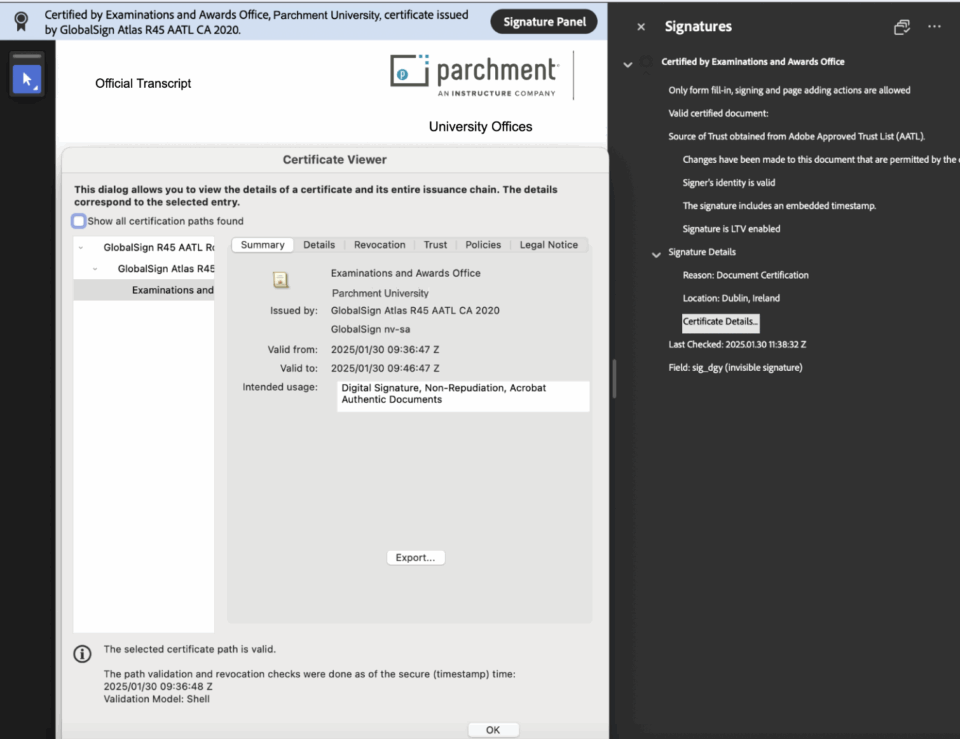 Support FAQ - Parchment