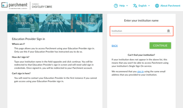 Support FAQ - Parchment
